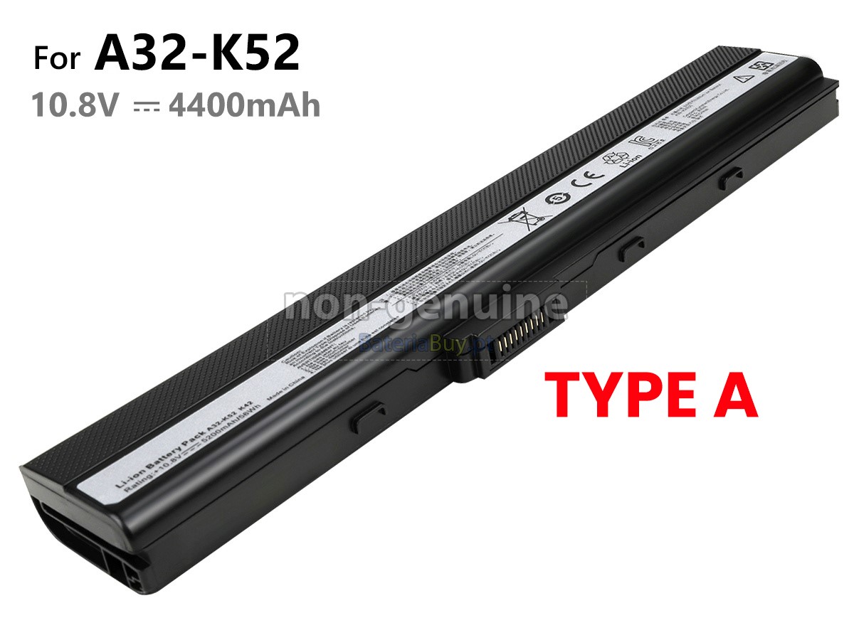 Bateria do computador portátil Asus X52J | bateriabuy.pt