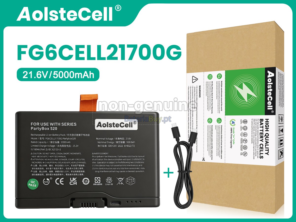 Bateria do Alto-falante JBL BATTERY 600 | bateriabuy.pt